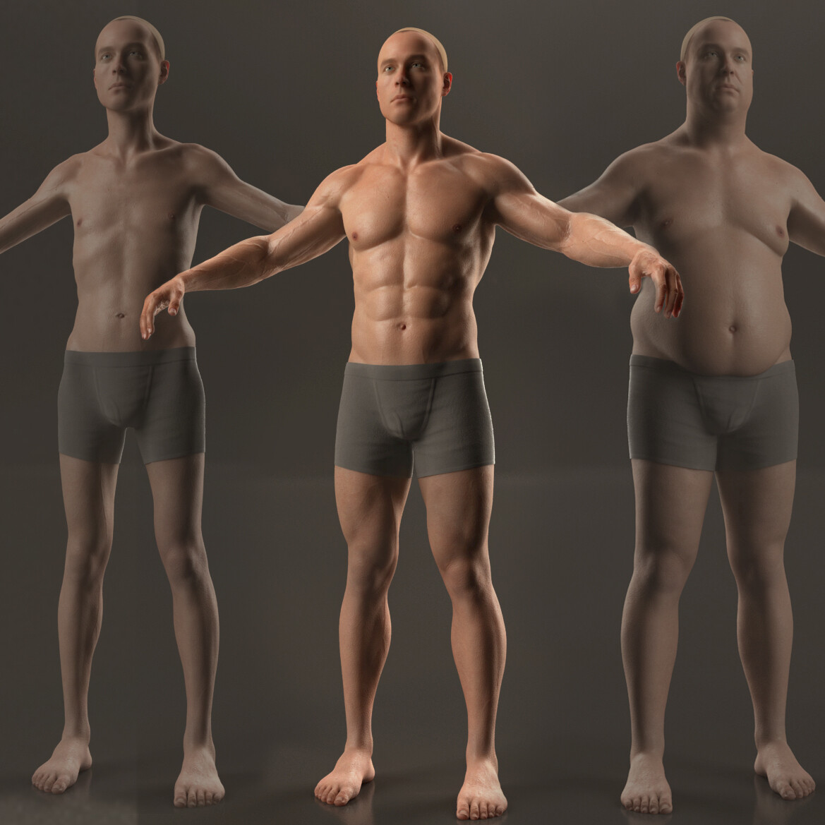 ArtStation - Days Gone: Base Bodies