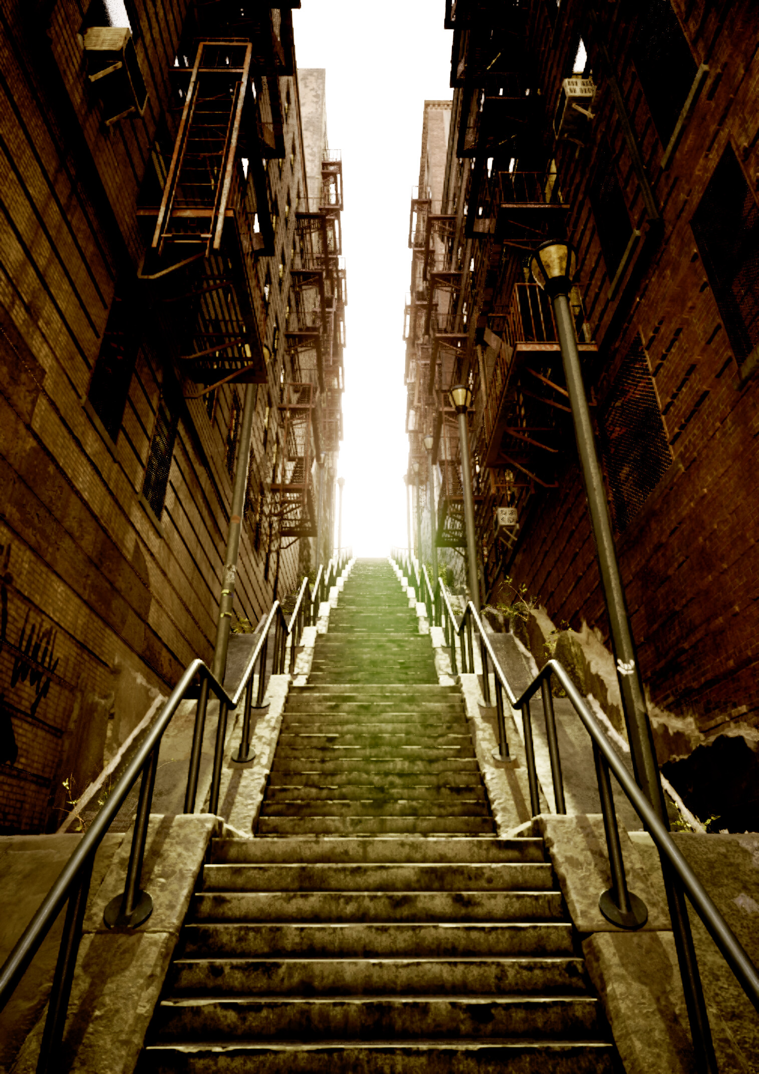 ArtStation - The Joker Stairs (Guason Stairs) UE5