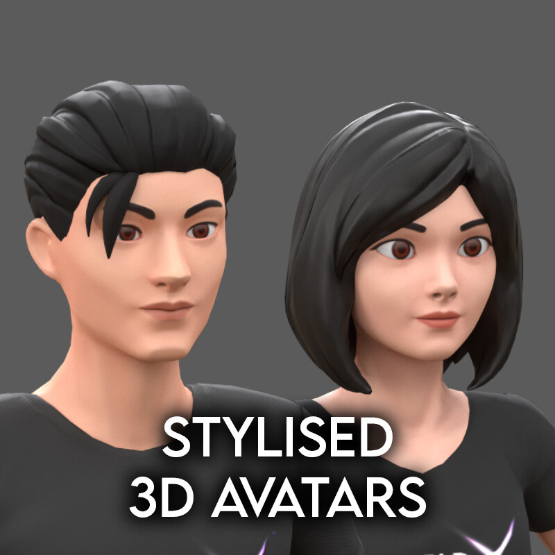 Shawn Wong - Stylised 3D Avatars & Wearables
