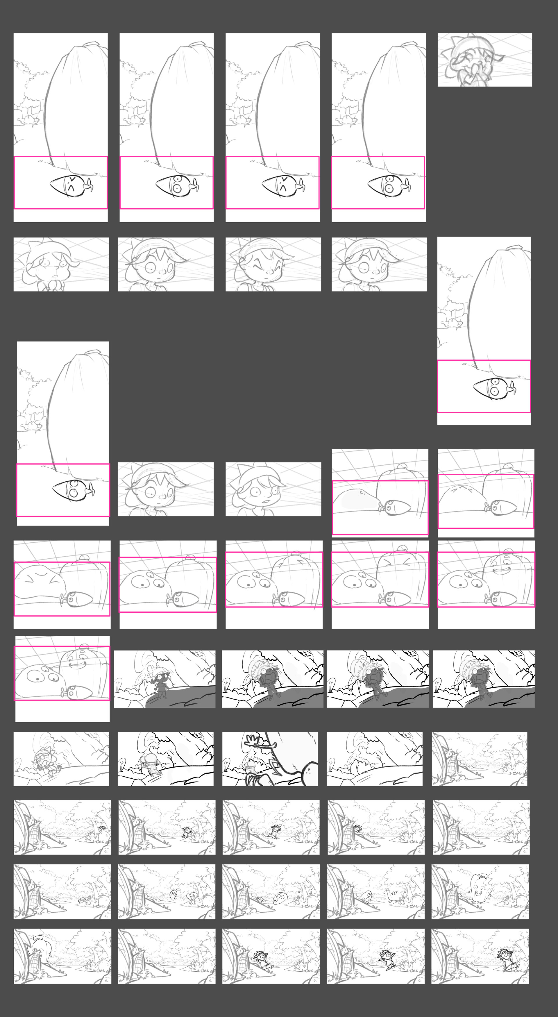 ArtStation - Storyboard - Veggie Go Round