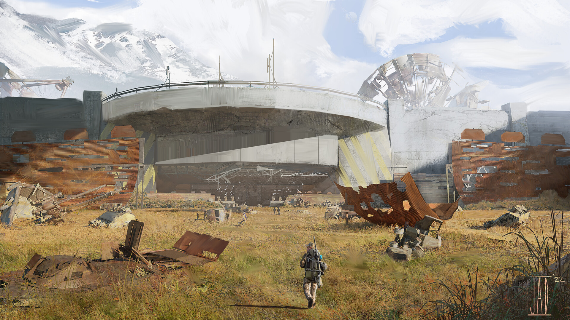 ArtStation - AFTER THE FALL