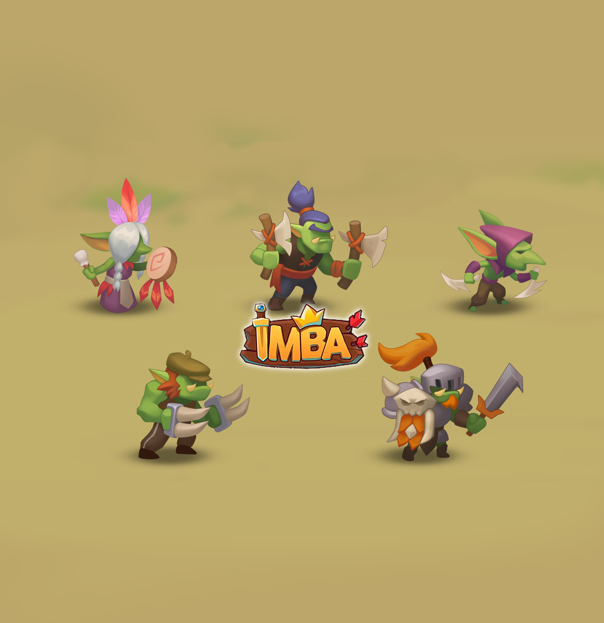 ArtStation - IMBA characters