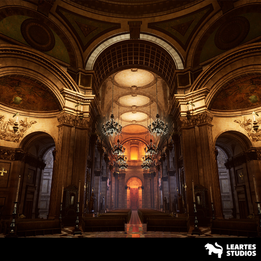 ArtStation - St CATHEDRAL PROJECT