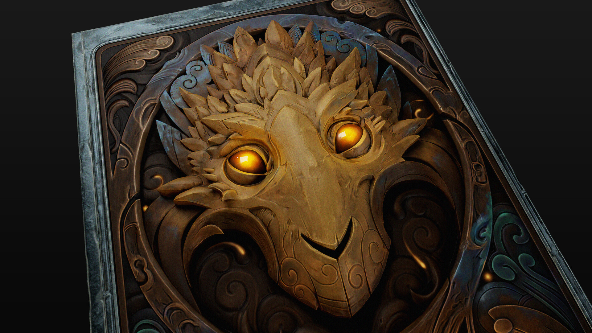 ArtStation - Fantasy Book practice