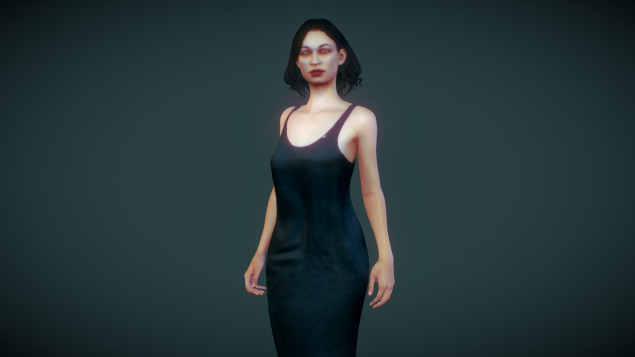 ArtStation - Dressed Woman