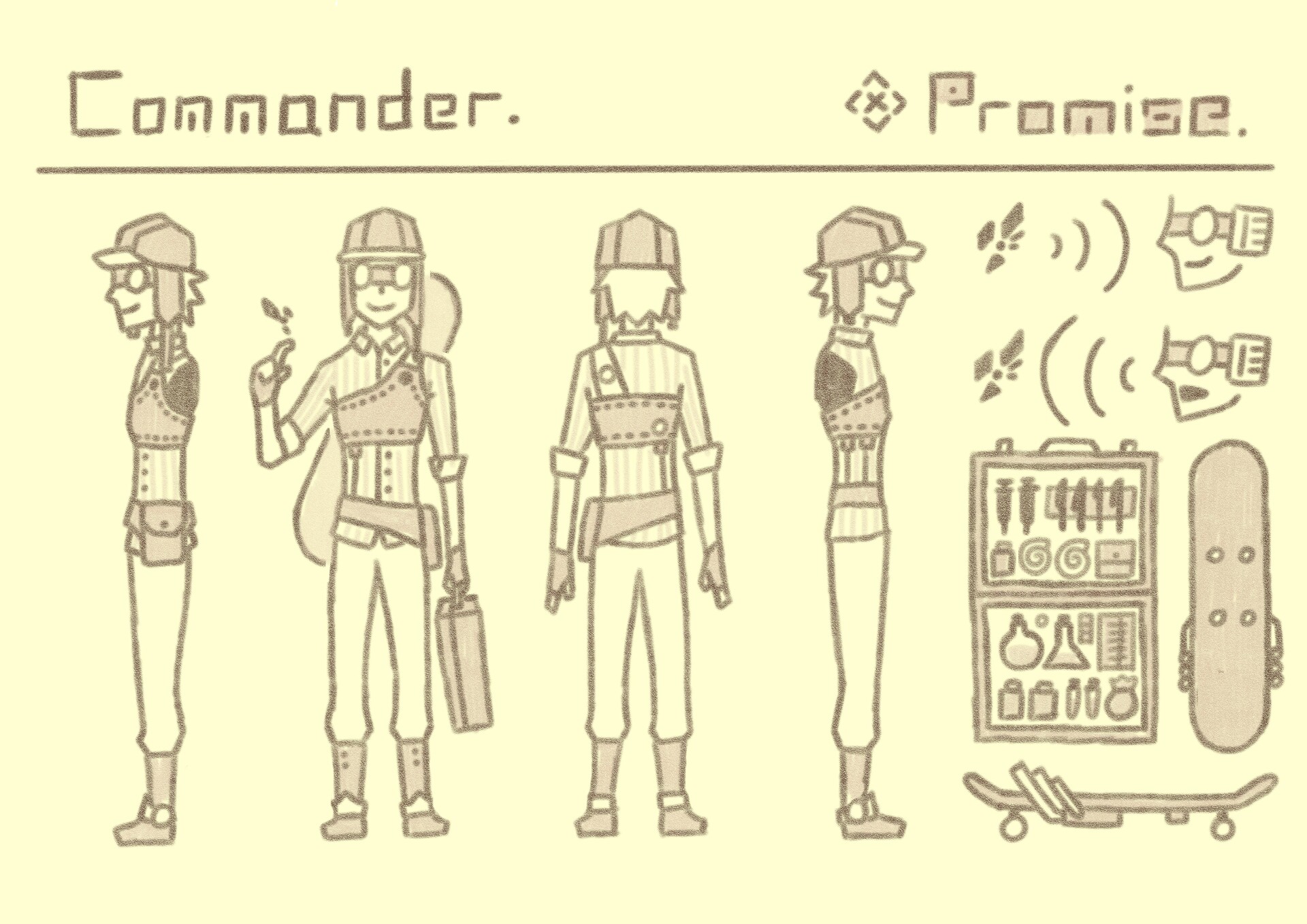 ArtStation - Mecha Bees & Commander Character Design