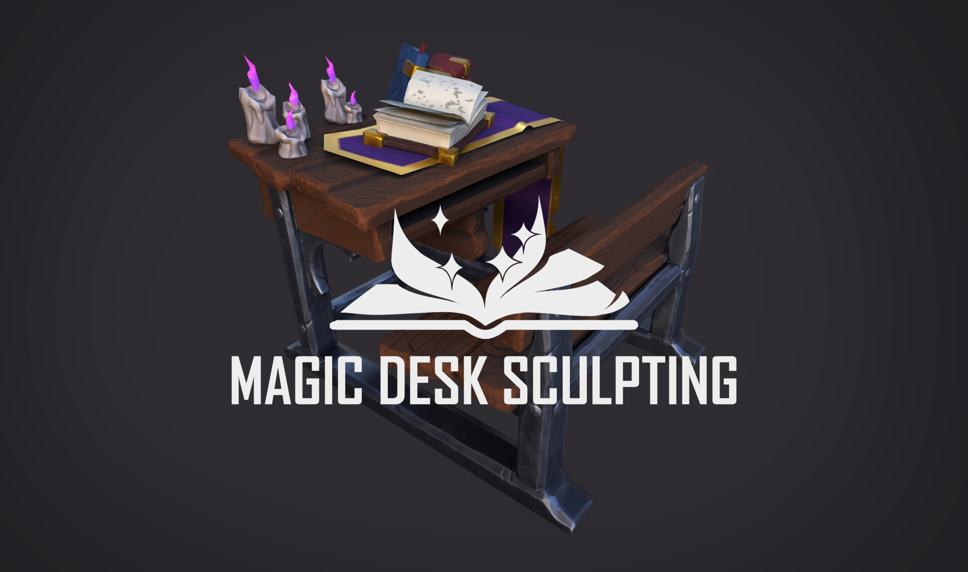 ArtStation - STYLIZED MAGIC DESK