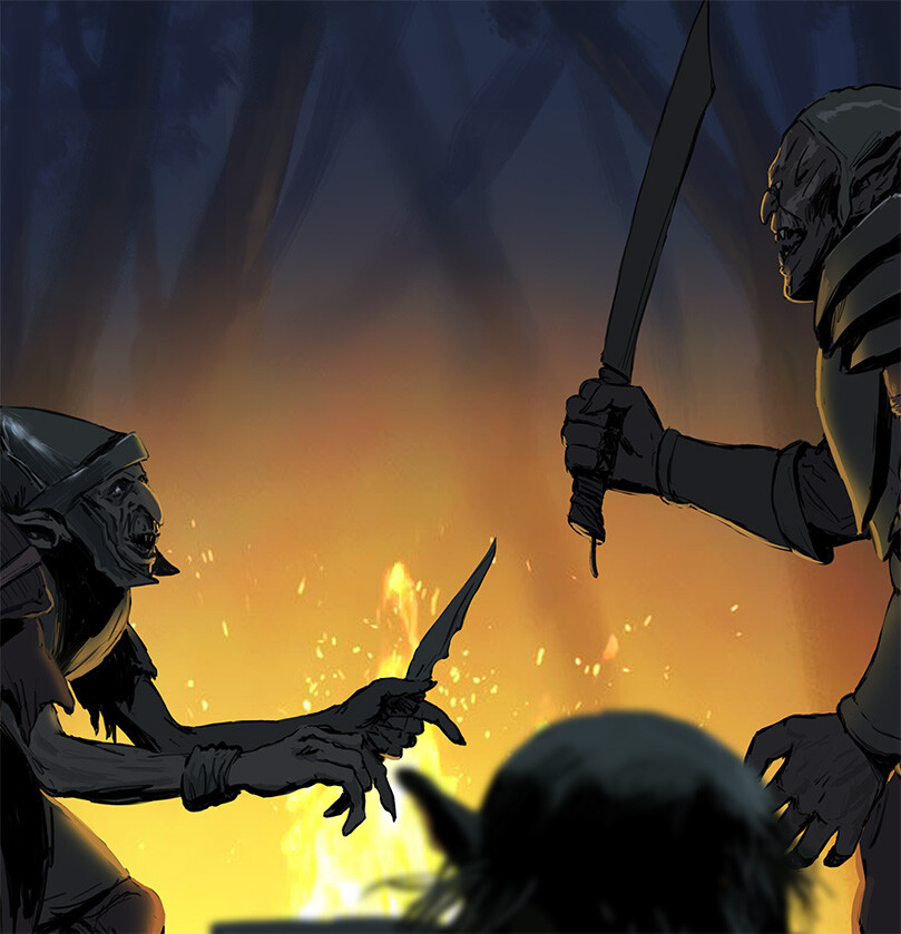 ArtStation - Mordor's Uruk-hai and orcs