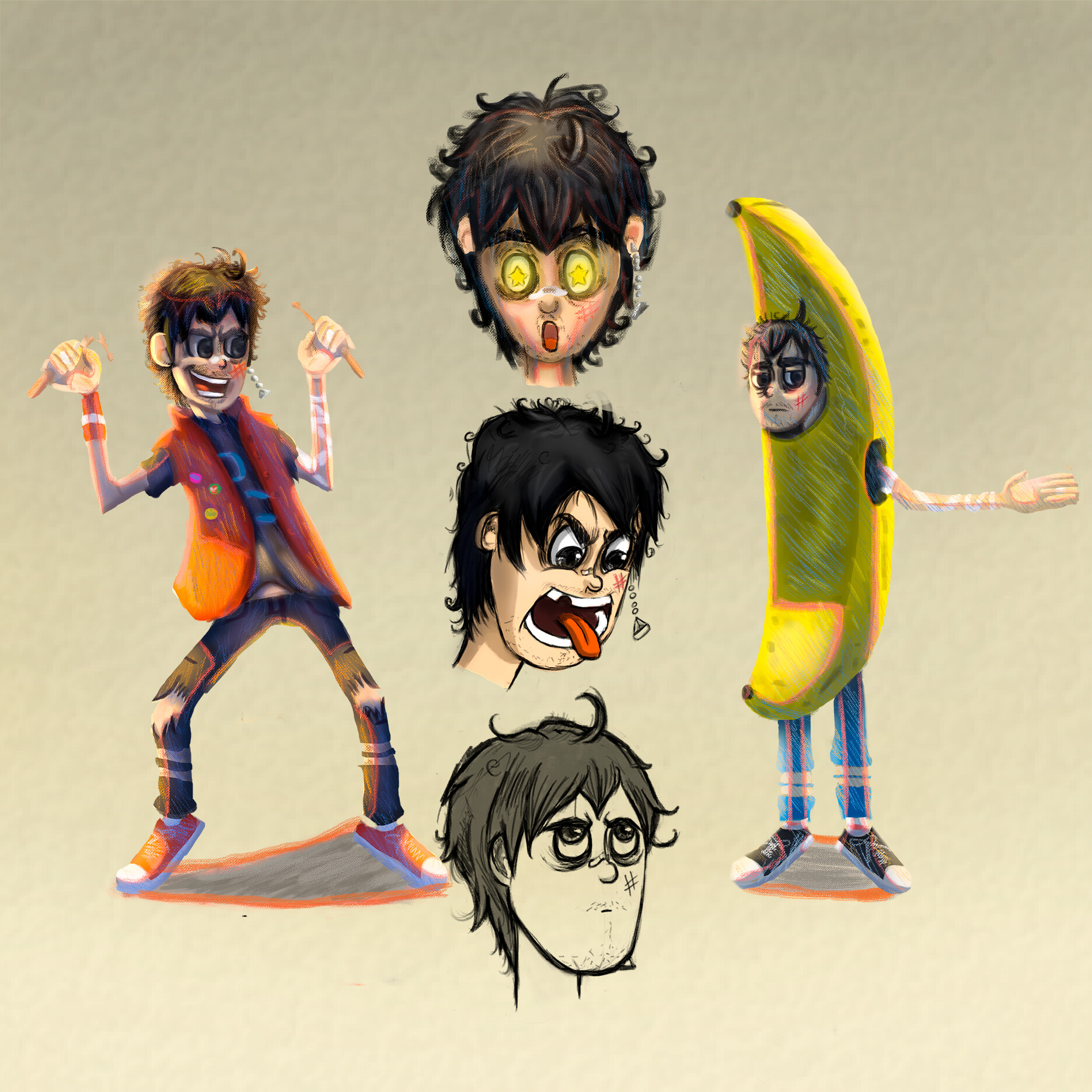 ArtStation - RED - Character Design