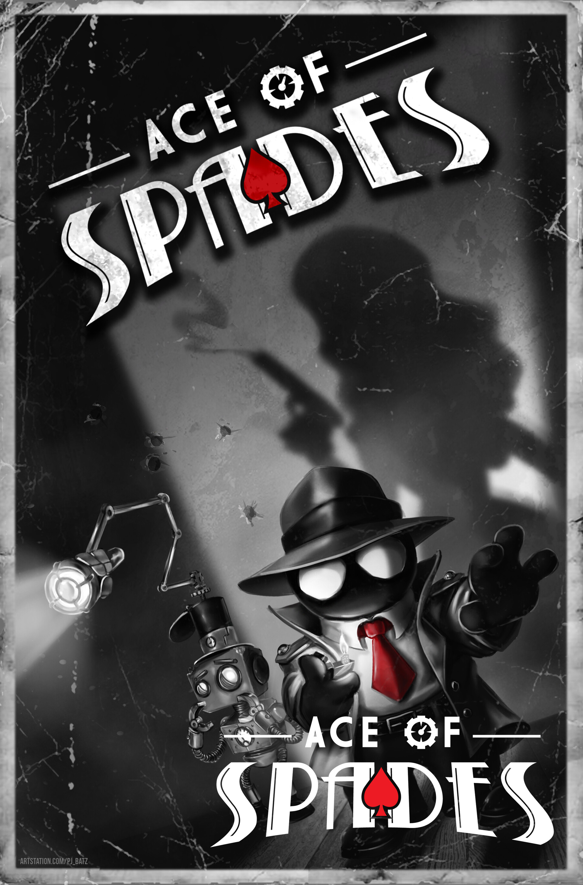 ArtStation - "Ace of Spades" - Concept Art & Poster Illustration blast