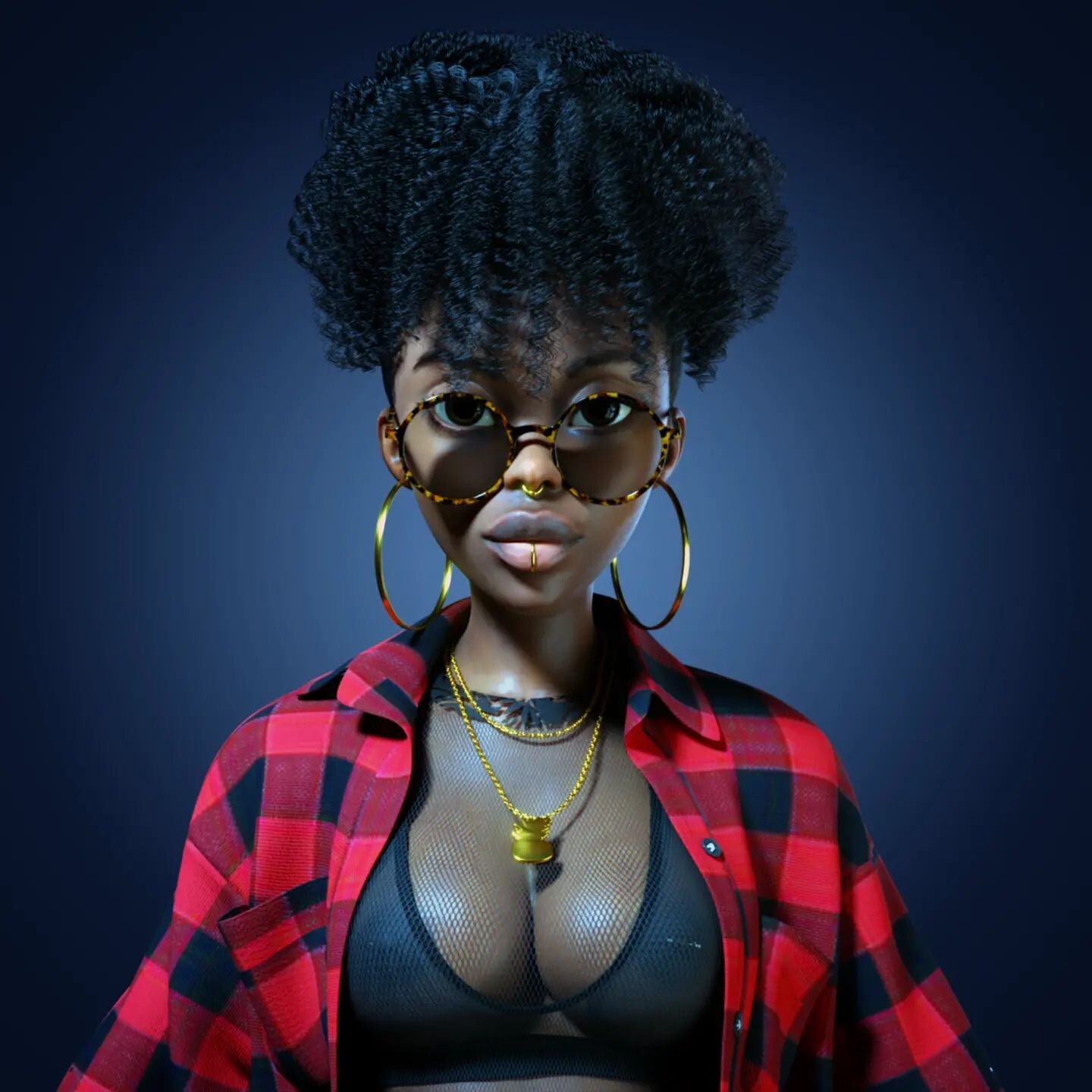 ArtStation - grace (3d stylized character)