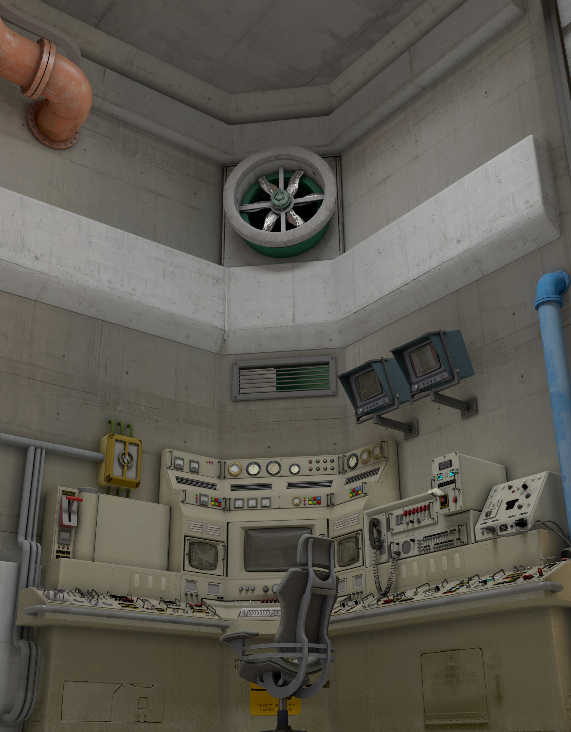 ArtStation - Bunker Door