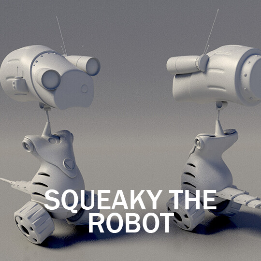 ArtStation - Squeaky - 3D Modelling