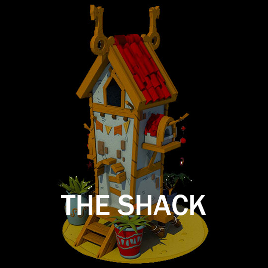 ArtStation - The Shack - 3D Model