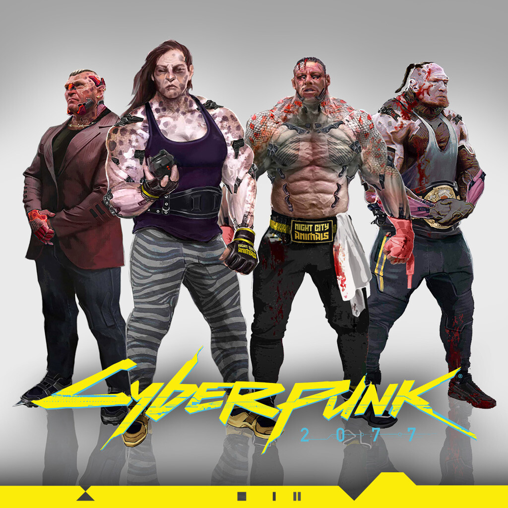 ArtStation - Animals Gang concept art