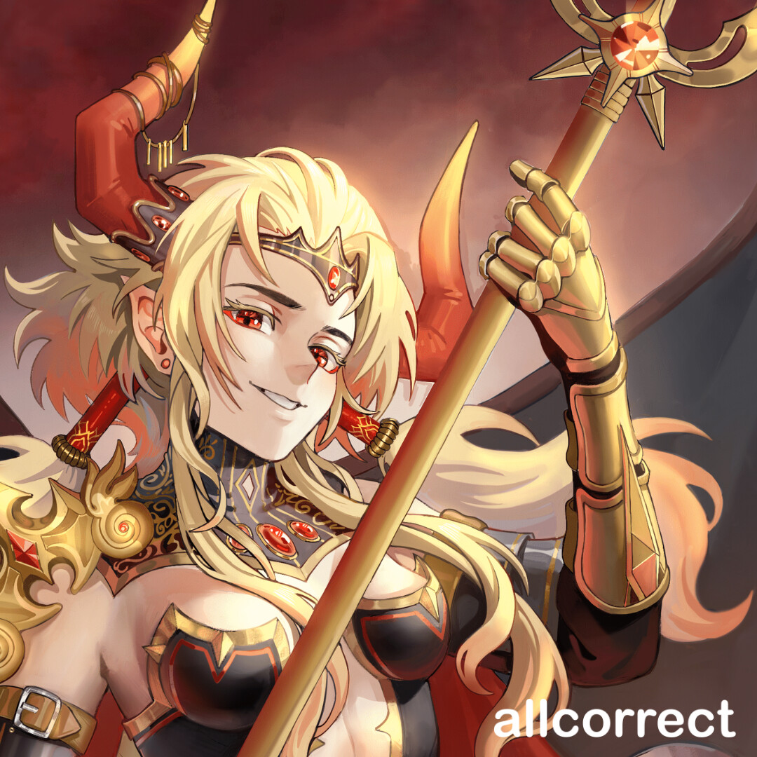 ArtStation - 2D Anime Demon