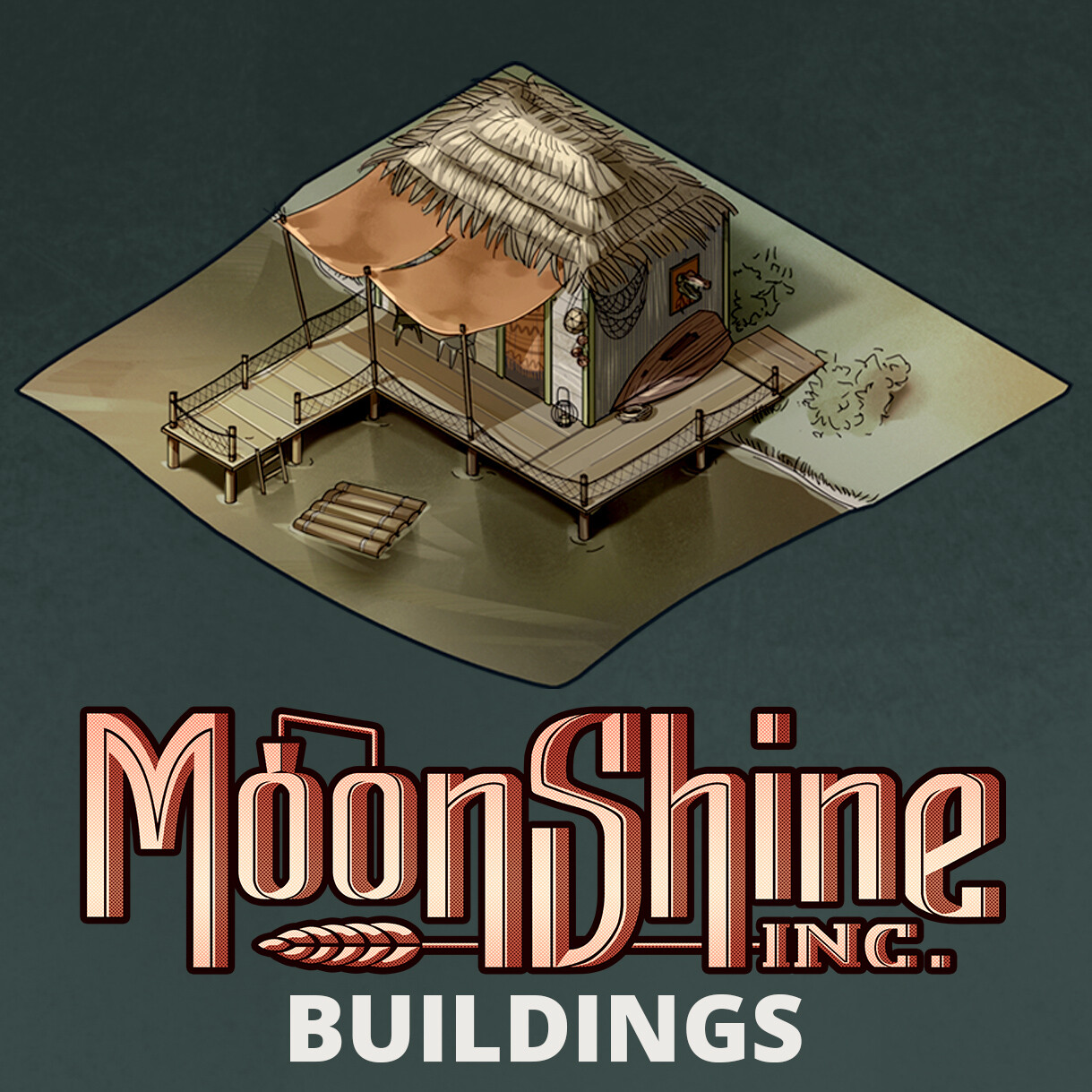 ArtStation - Moonshine Inc. - Buildings Level Up Concept Art