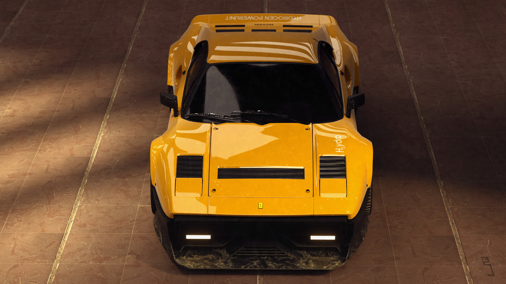 ArtStation - Ferrari 288-H GTO