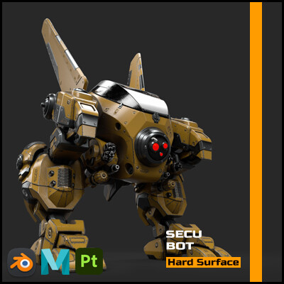 ArtStation - SECU-BOT