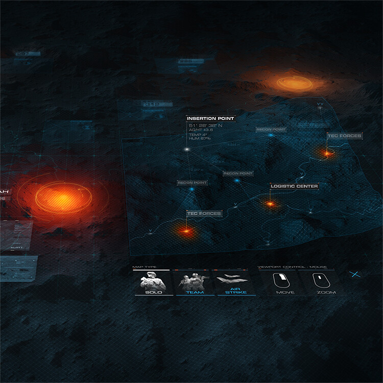 ArtStation - Seek&Destroy Tactical Map