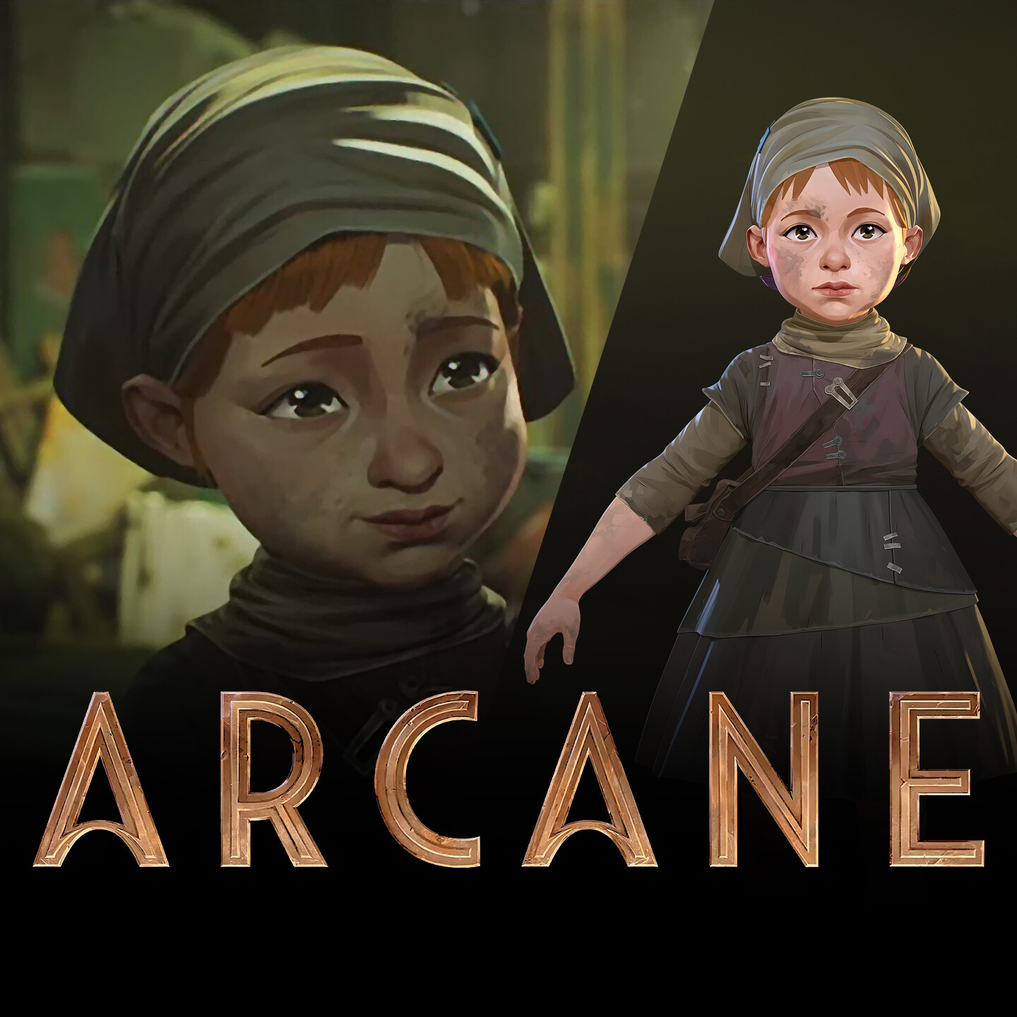 ArtStation - Texturing on Arcane Series Season 1