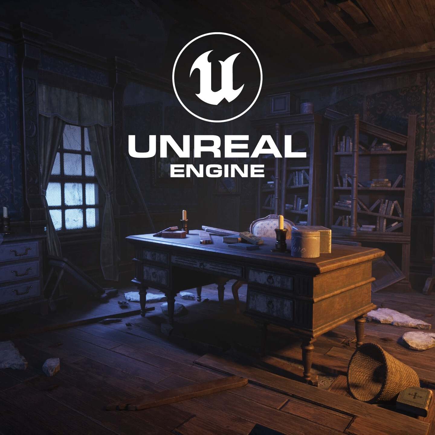 ArtStation - Abandoned Mansion - Unreal Engine 5 Relight