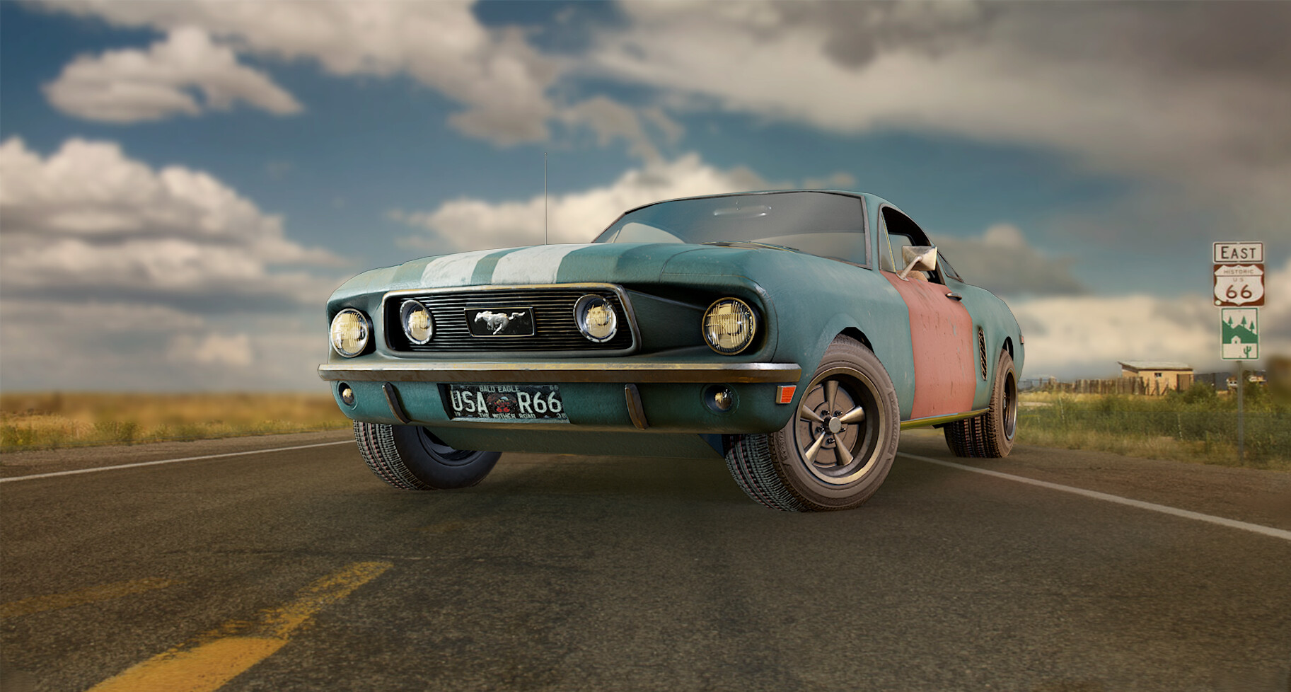 Eugene Lacy - FORD Mustang 1968