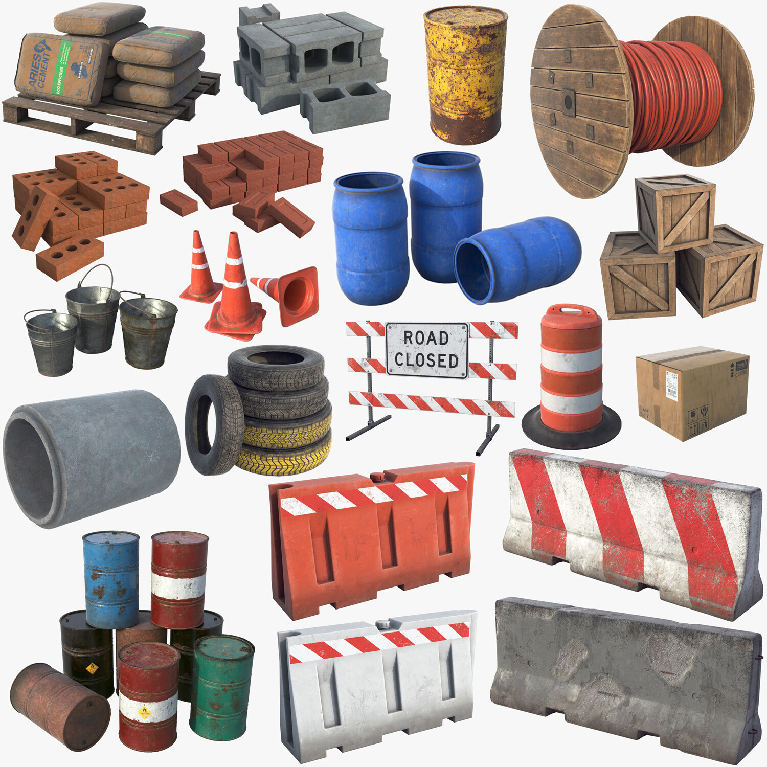 ArtStation - Construction Props