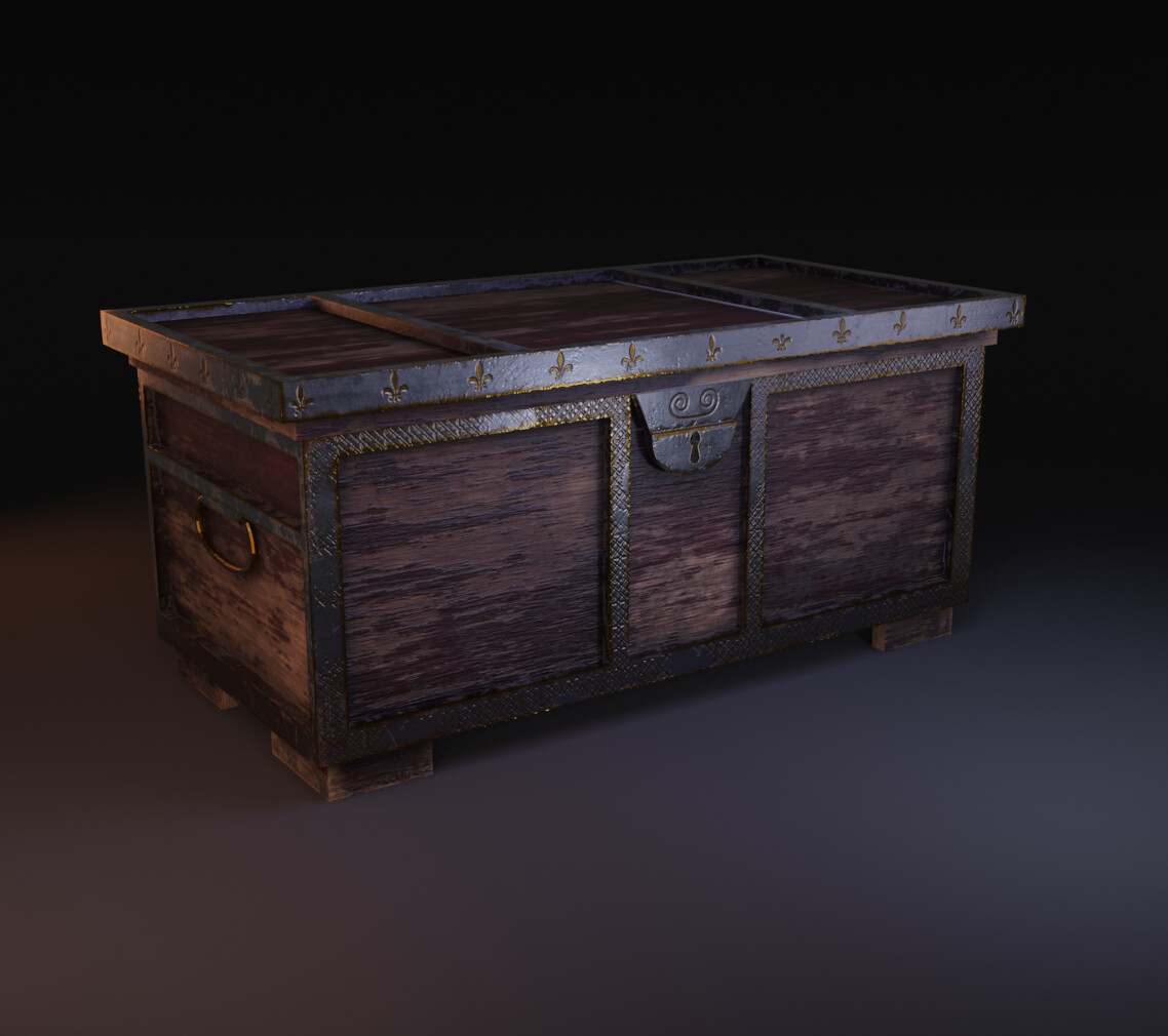 ArtStation - Old Royal Chest