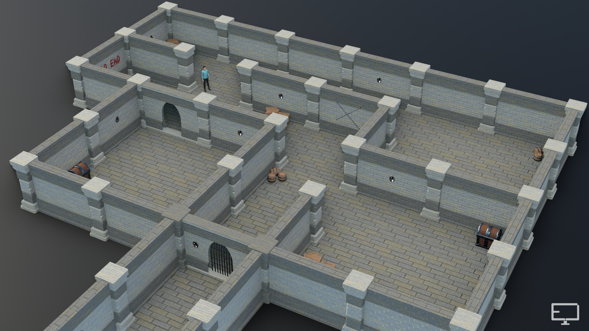 ArtStation - Modular Dungeon Challenge