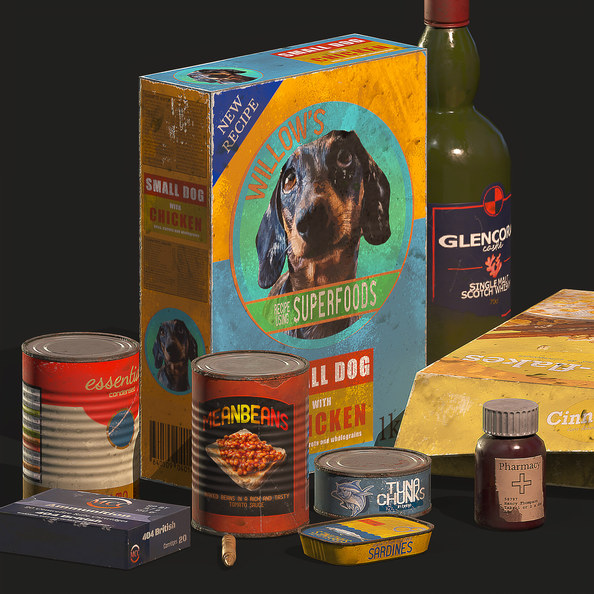 ArtStation - Post-apocalyptic Props