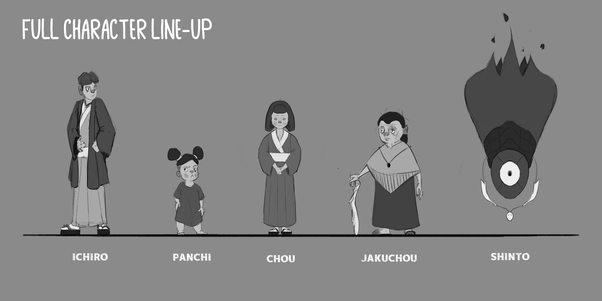 ArtStation - Japanese Character Design Line-Up