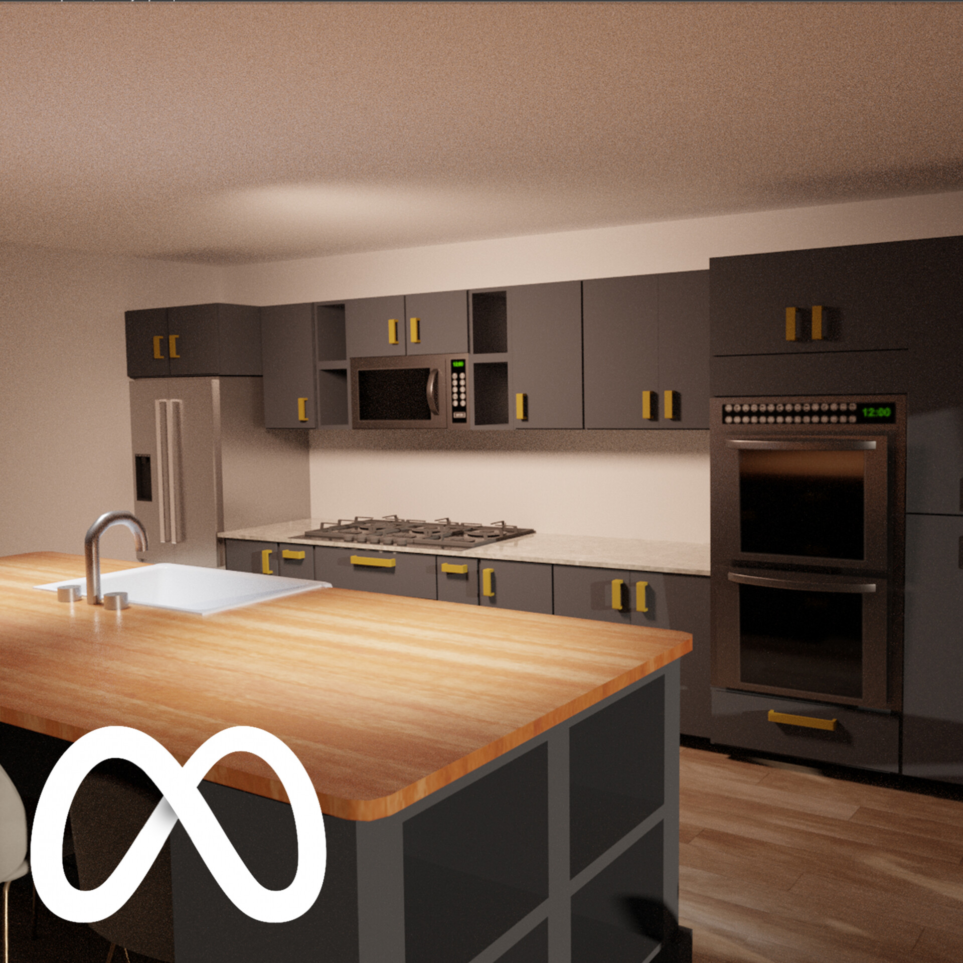 ArtStation - Metaverse Kitchen