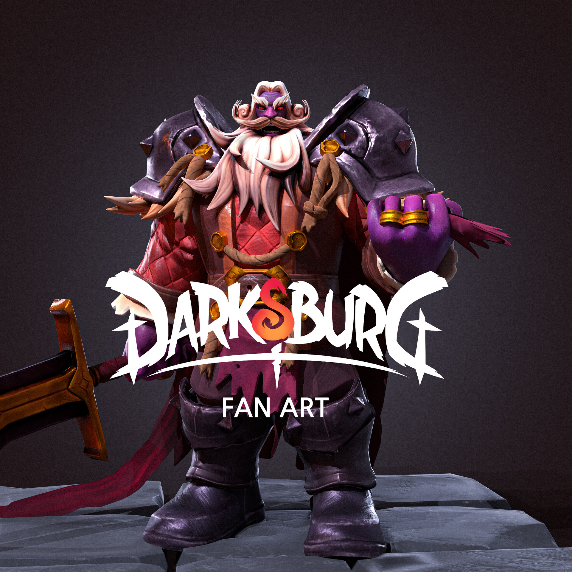 ArtStation - Darksburg Baron - fan art (2020)