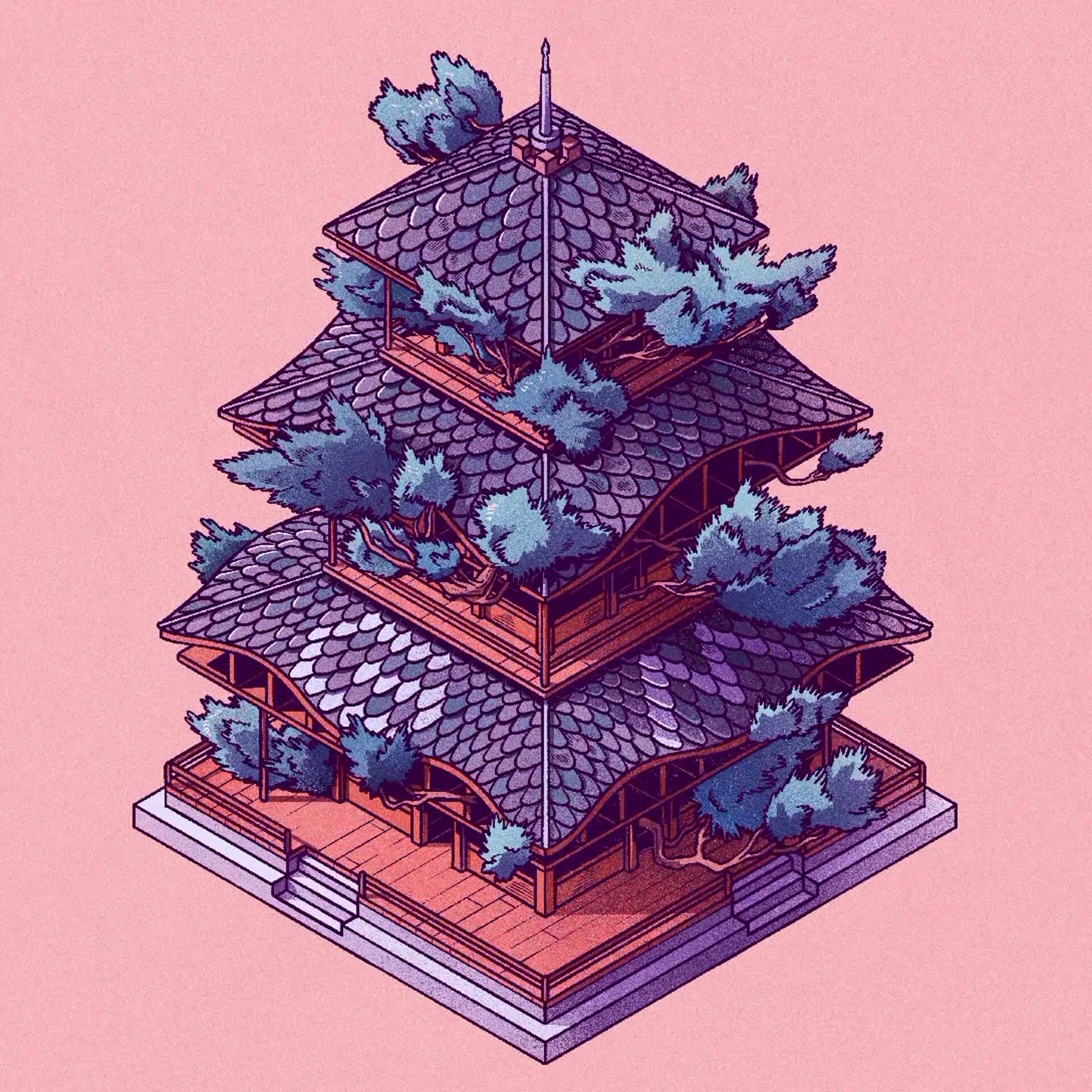 ArtStation - Curious Cabins No. 8 — Sunrise