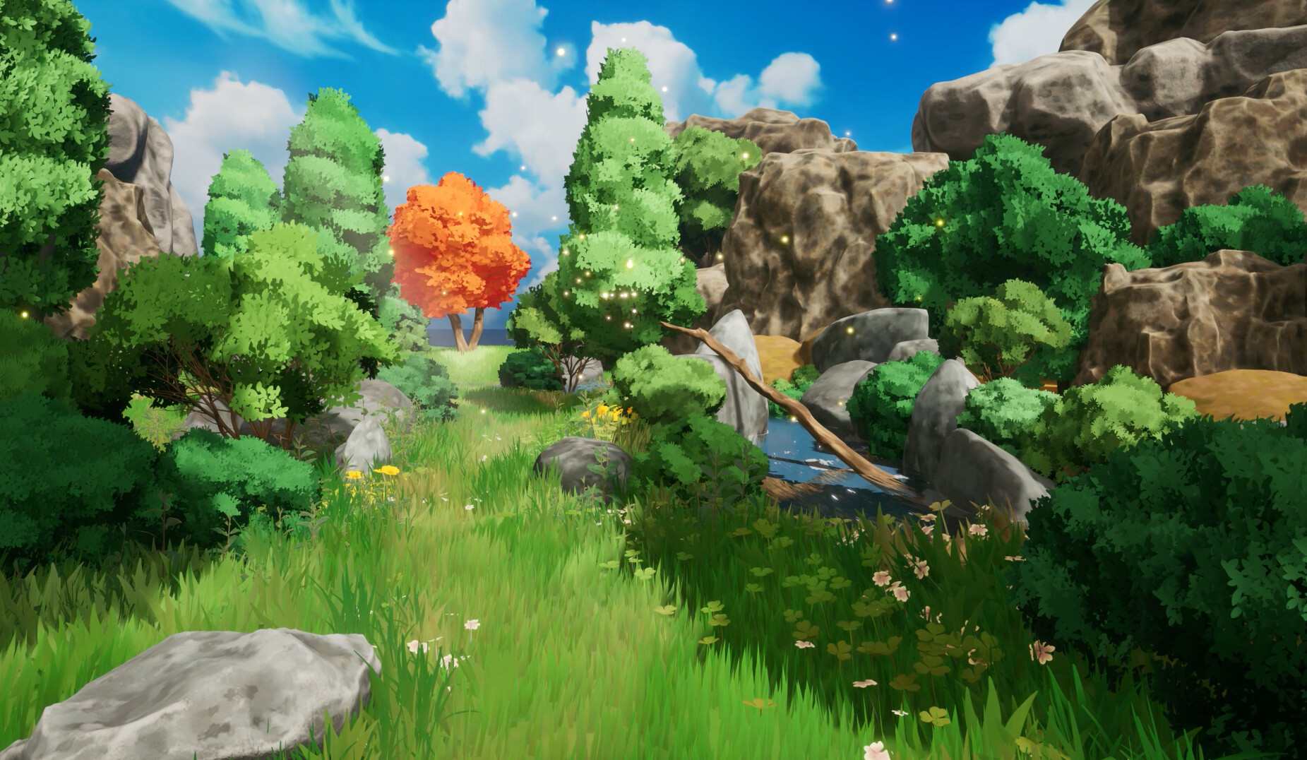 ArtStation - Unreal engine 5 Stylized graphic - studio ghibli style ...