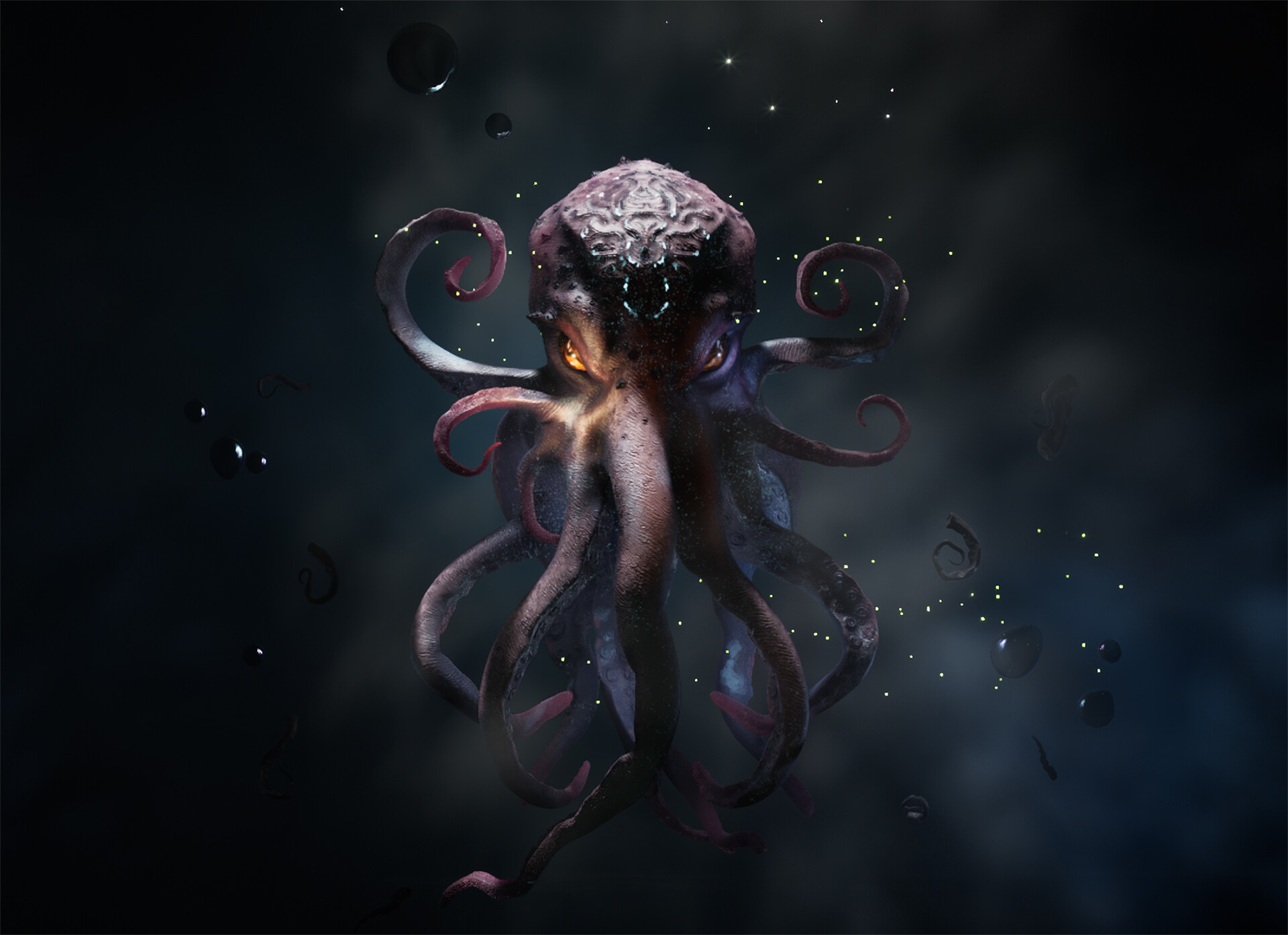 ArtStation - Ghost Octopus