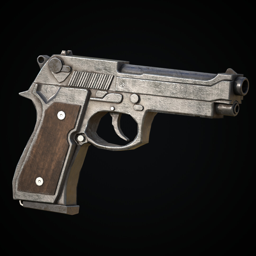 ArtStation - Beretta 92