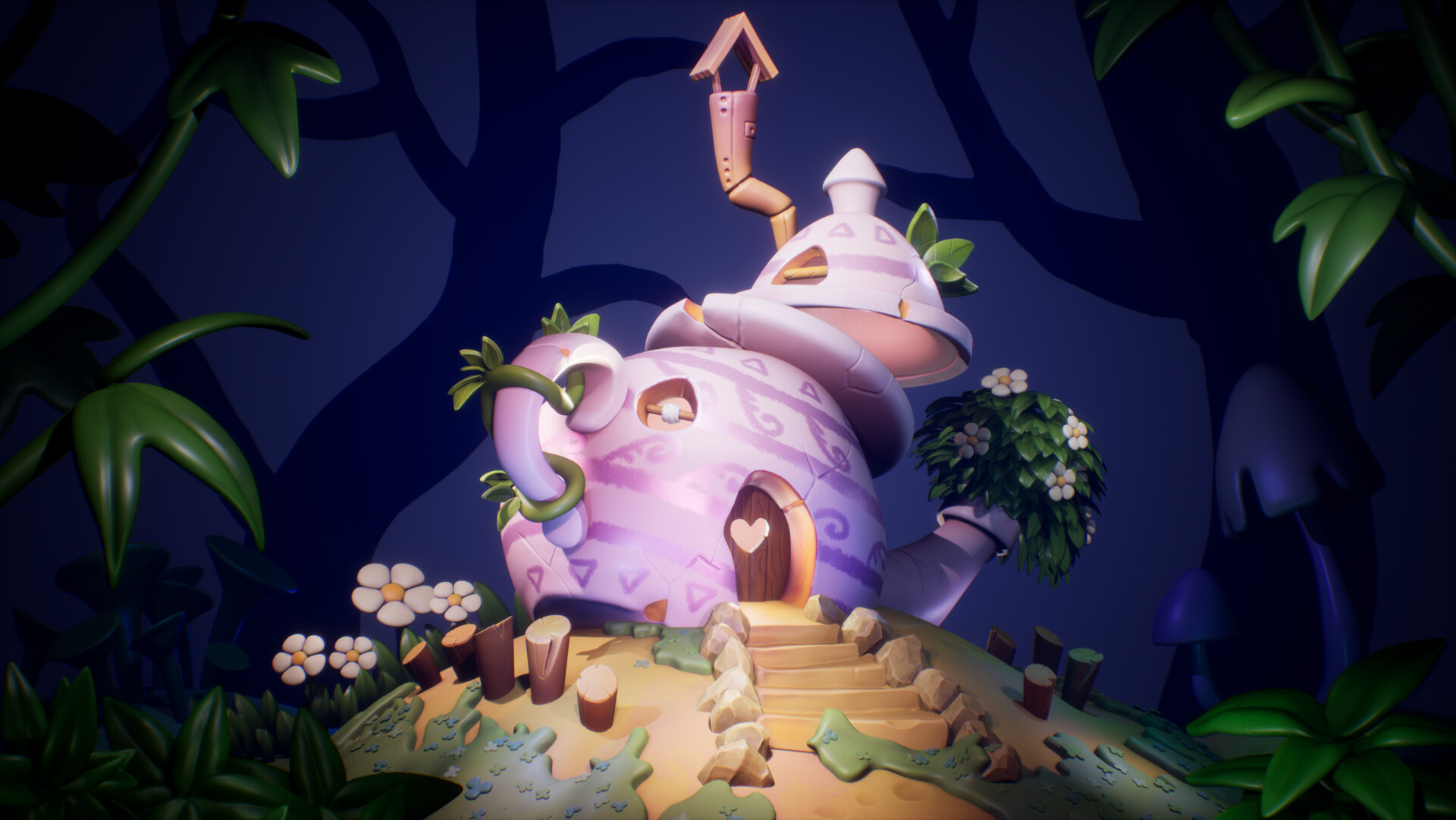 ArtStation - Teapot House