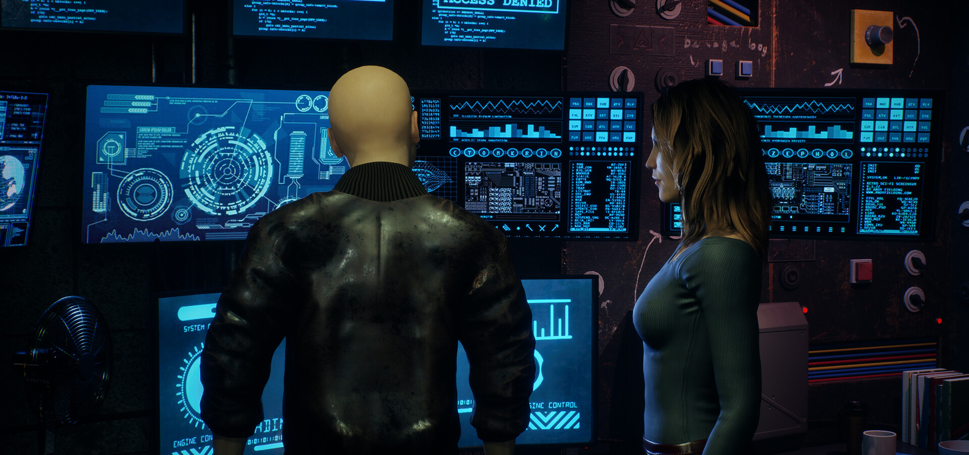 ArtStation - Hacker Room2