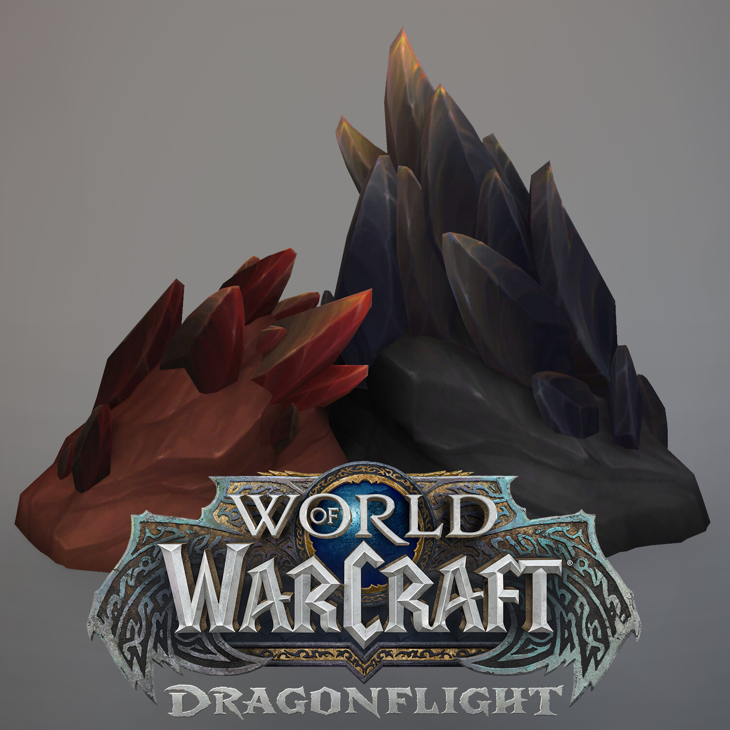 ArtStation - World of Warcraft: Dragonflight - Draconium Mining Nodes