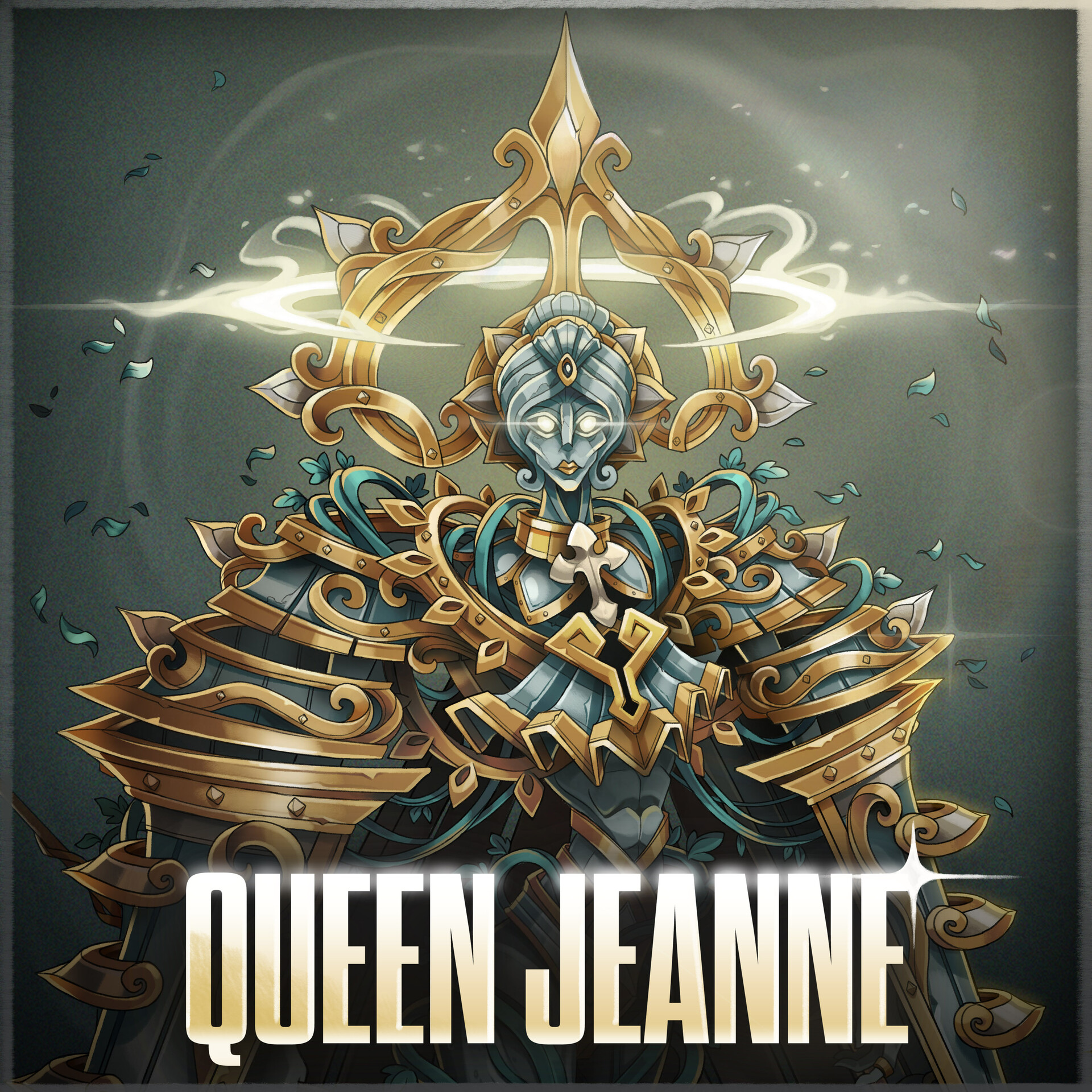 ArtStation - Queen Jeanne - Character design and FX