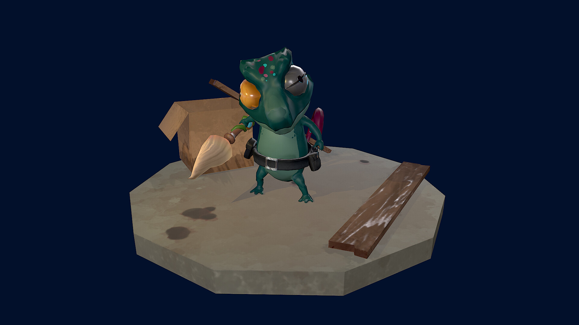 ArtStation - Koroma- Lizard Character