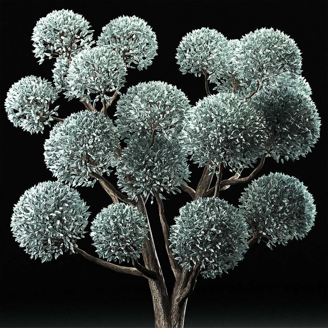 ArtStation - Topiary Spherical Tree