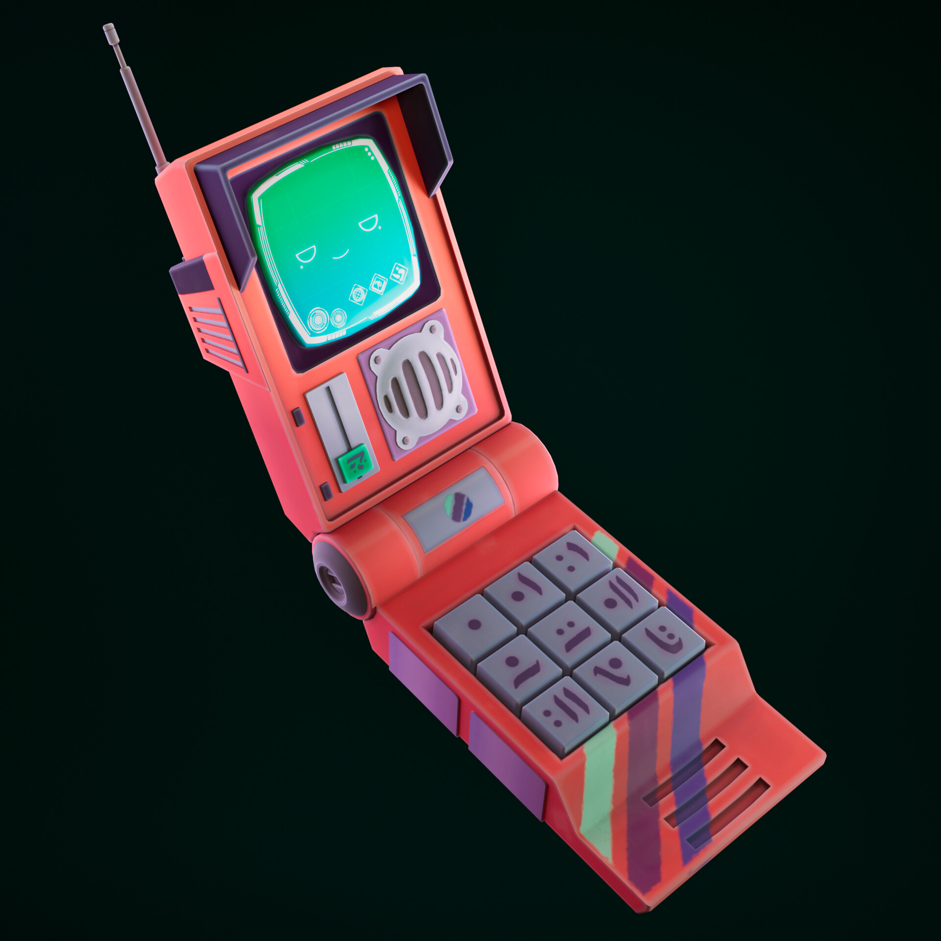ArtStation - Cyberpunk Phone 02