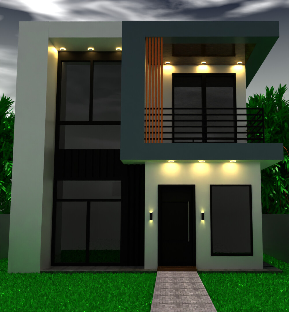 ArtStation - Modern House & Simple House