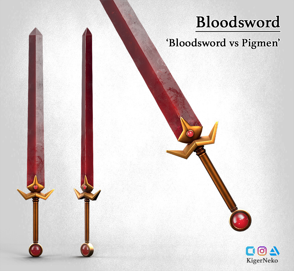ArtStation - Crimson Sword