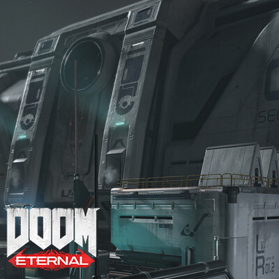 ArtStation - Doom Eternal - Mars Core