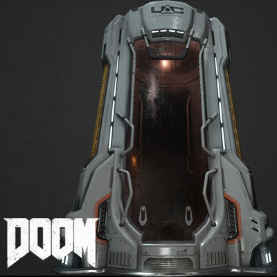 ArtStation - Doom - Stasis Chamber