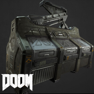 ArtStation - Doom - Cargo Crate